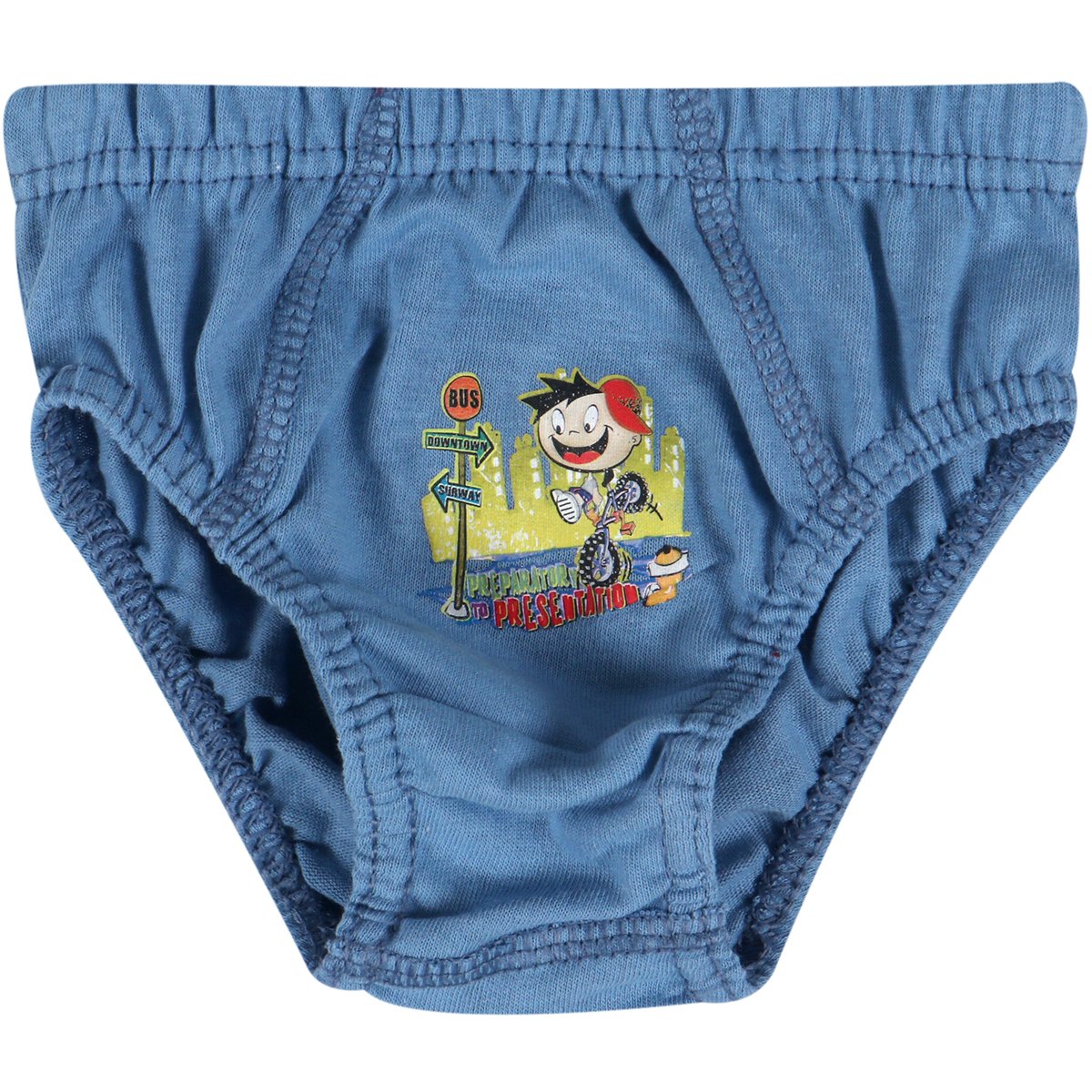 Kit Cueca Infantil Sortido - Tamanho 2 - Yeapp